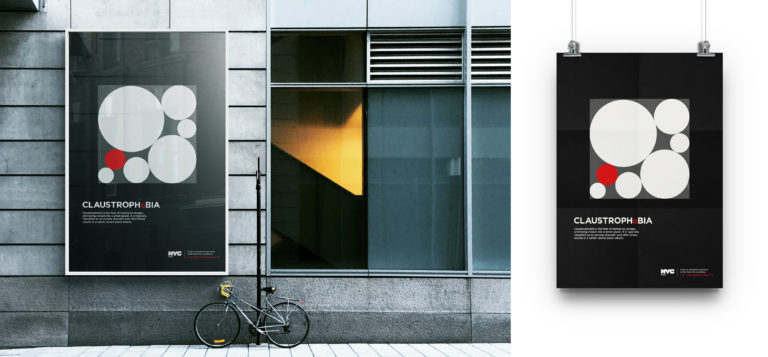 Design Culture Now / Claustrophobia / Poster Design – Junes Qori